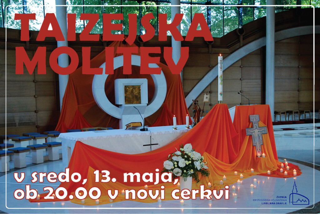 TAIZEJSKA MOLITEV – Župnija Dravlje